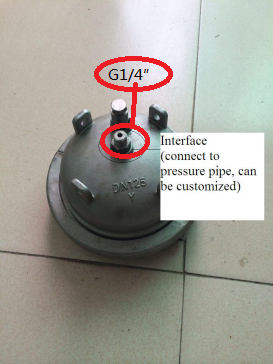 60*60mm 1" 25.4mm Sus304 Pipe End Closures