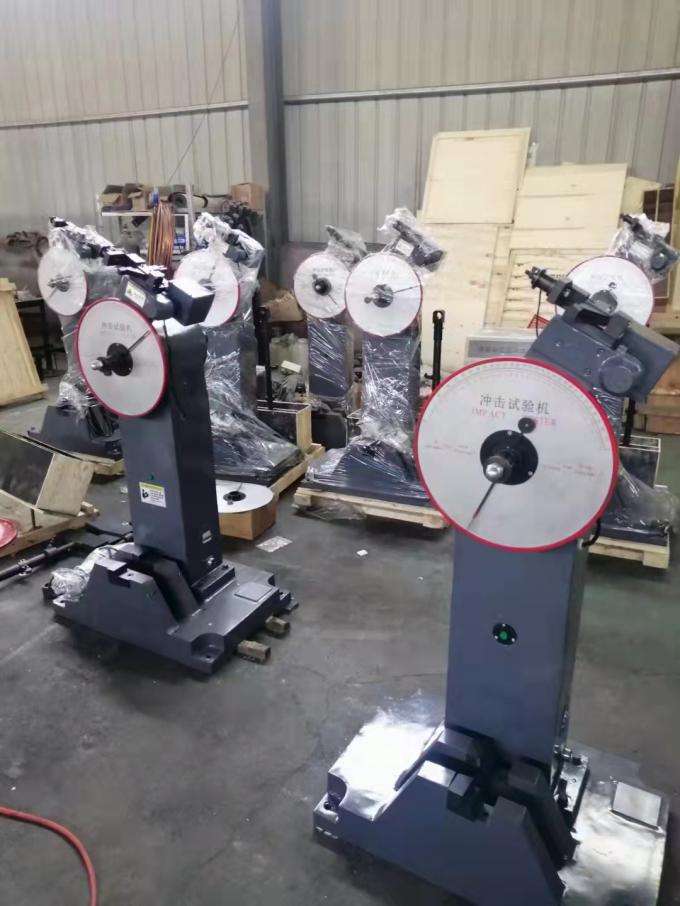 Metal Strength Metallurgy Charpy Impact Test Apparatus Semi Automatic
