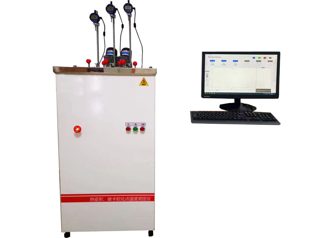 Automatic Lifting Sample Frame HDT Vicat Testing Machine For ...