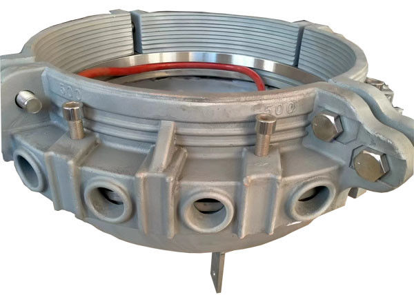DN 500mm Precision Casting End Caps Exterior Size Φ640*380mm For ...