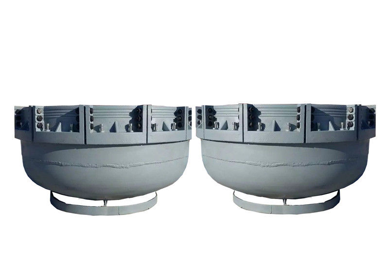 DN 1600 Plastic Pipe End Caps With A-Type Structure Fixture For ...
