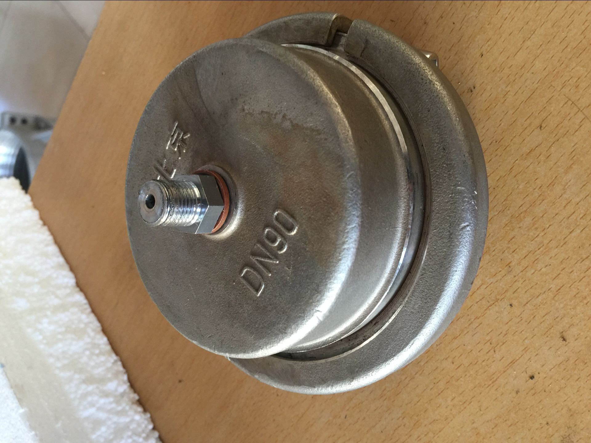 Pvc Plastic Pipe End Protection Caps , 90mm Plastic Pipe Testing ...