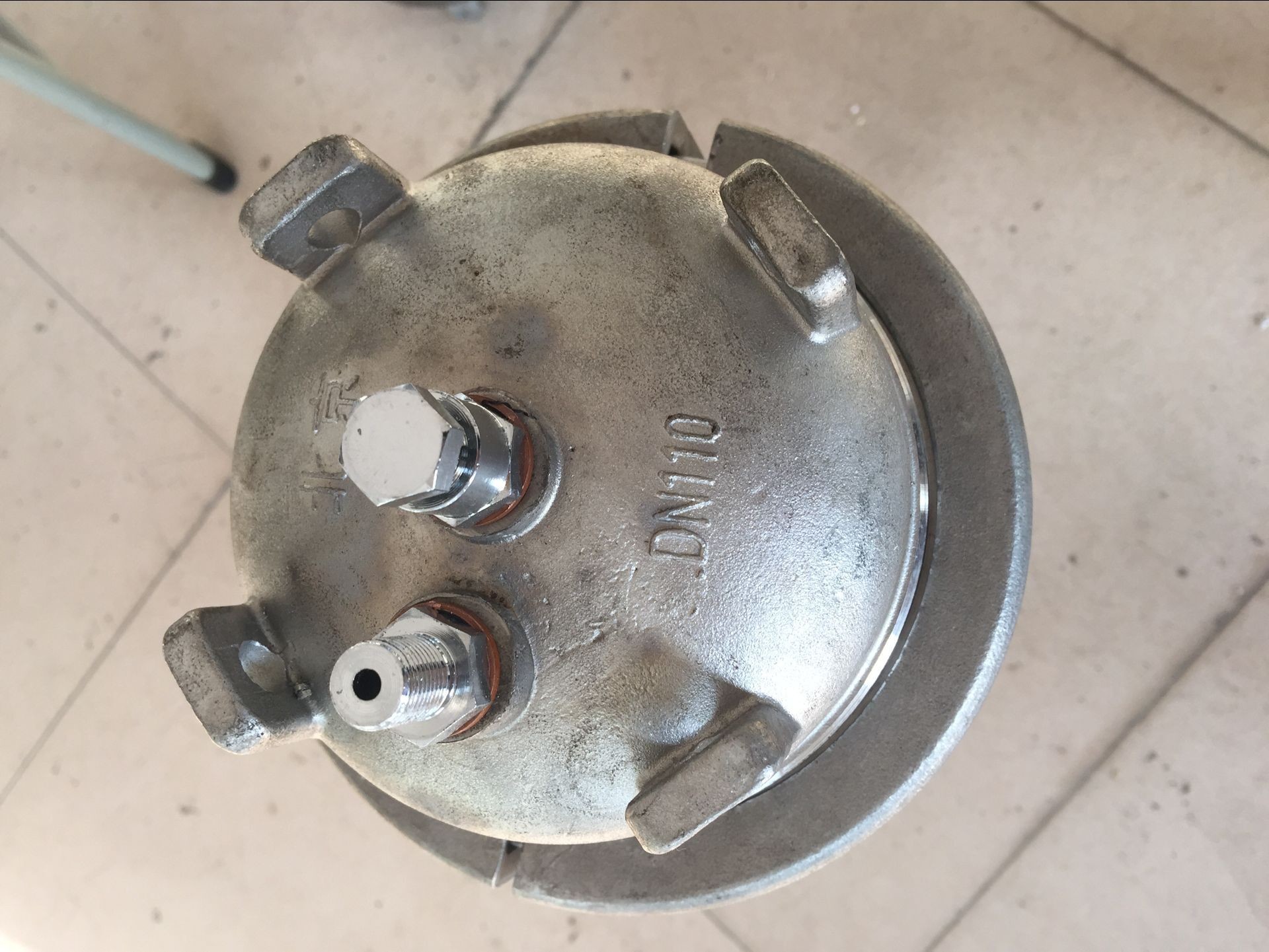 Stable Performance 110mm Plastic Pipe End Caps Good Seal Triple Caps ...