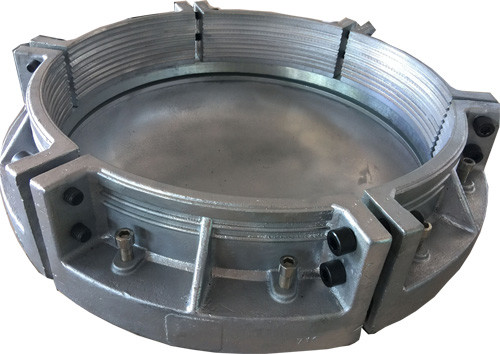 DN 710mm PE PVC Pipe End Caps For Hydrostatic Test With ASTM D 1598/ ...