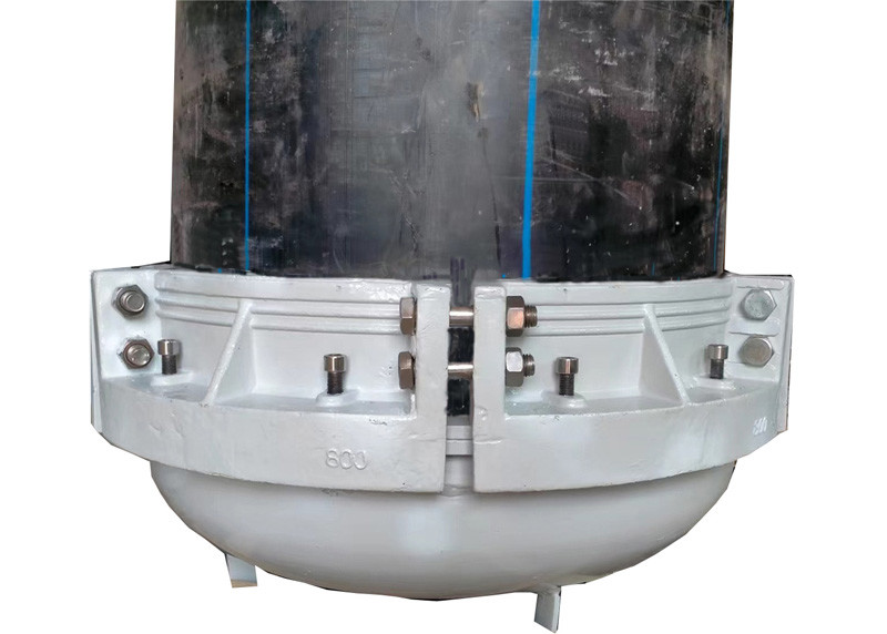 DN 800mm End Cap Hydrostatic Test Plug For Pvc Pe Plastic Pipe With ...