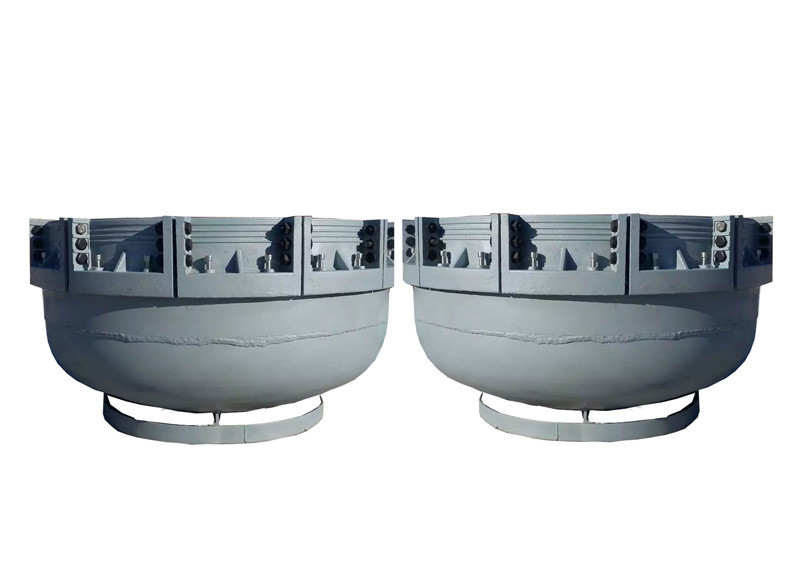 DN 1600 Plastic Pipe End Caps With A-Type Structure Fixture For ...