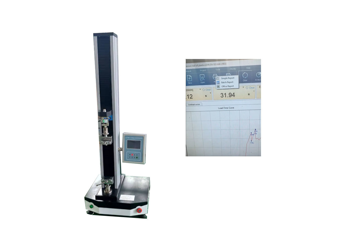 Computer Servo Control Universal Tensile Testing Machine for Metal and ...